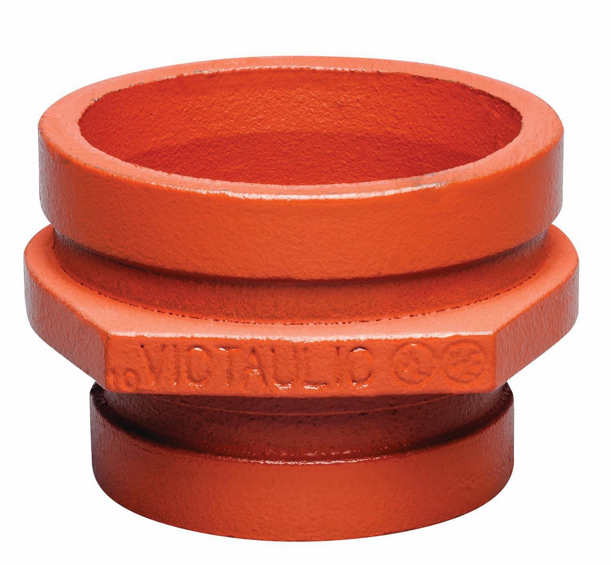 Victaulic No.50 reduktion koncentrisk 2 1/2" x 2" rød | Ukategoriserede ...